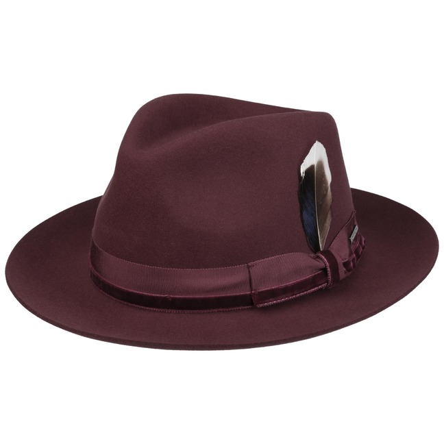 Chapeau en Laine Grayson Fedora by Stetson - 169,00