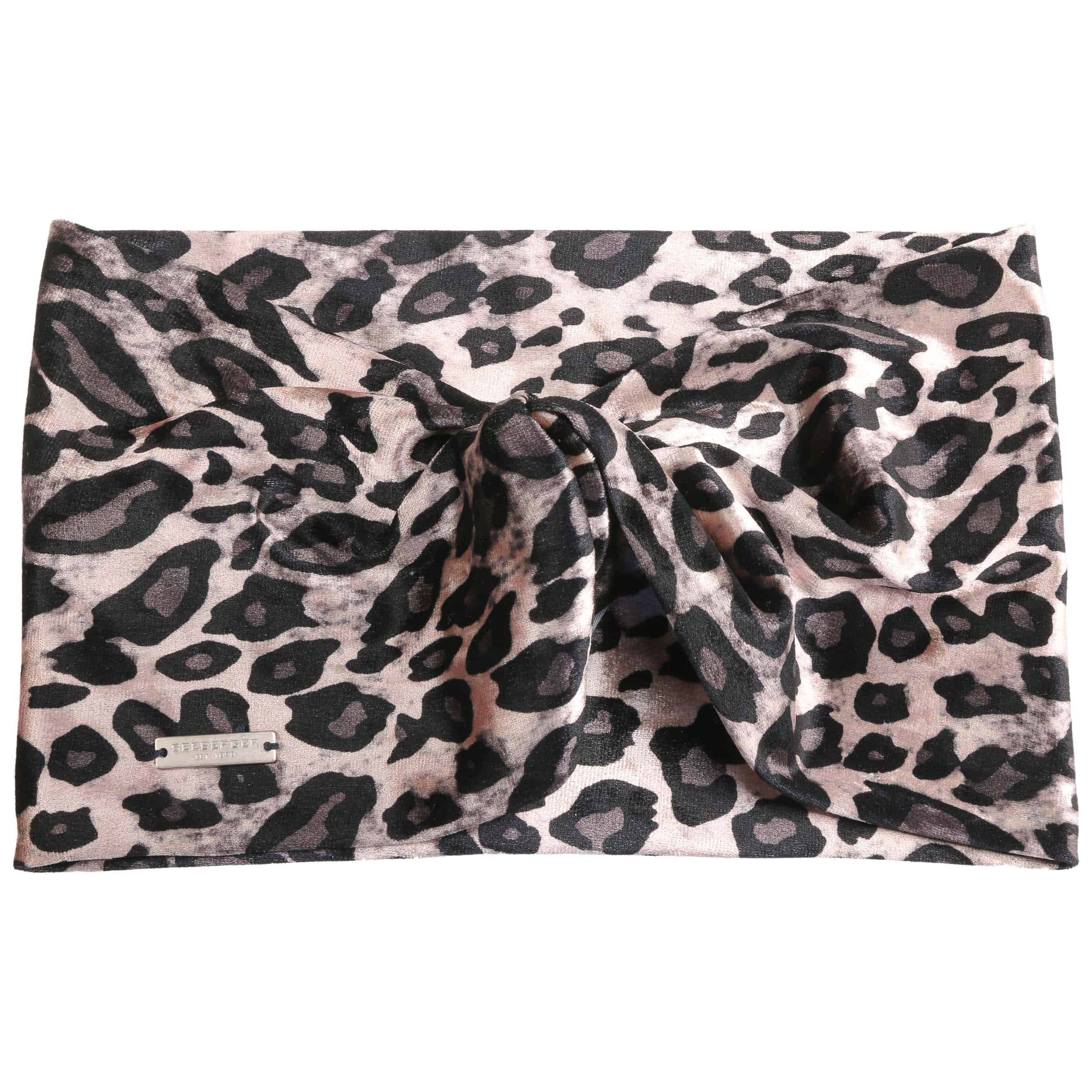 Bandeau en Velours avec Motif Léopard by Seeberger - 19,95