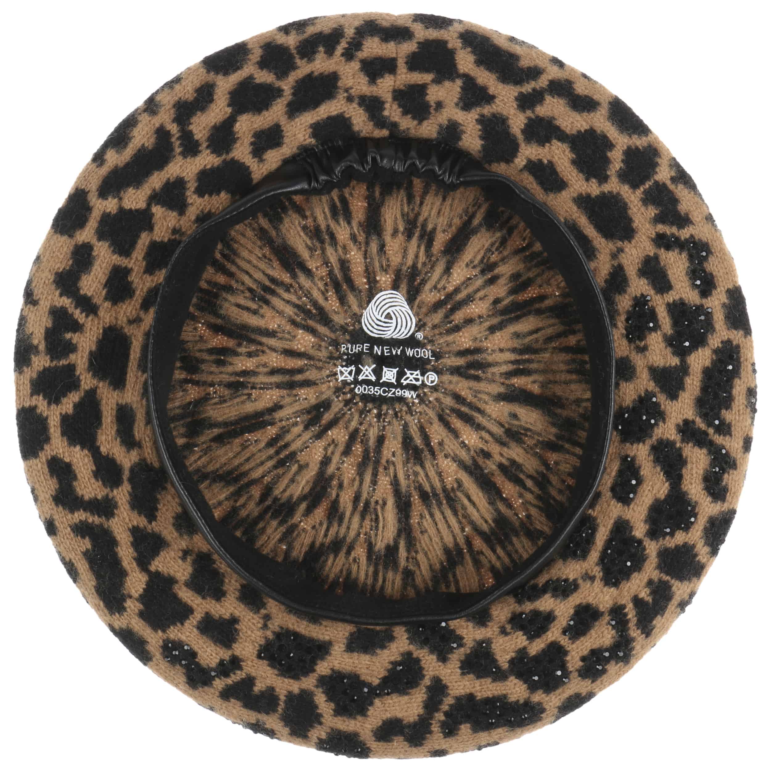 Béret Basque avec Motif Léopard Lionas by Lierys - 79,95