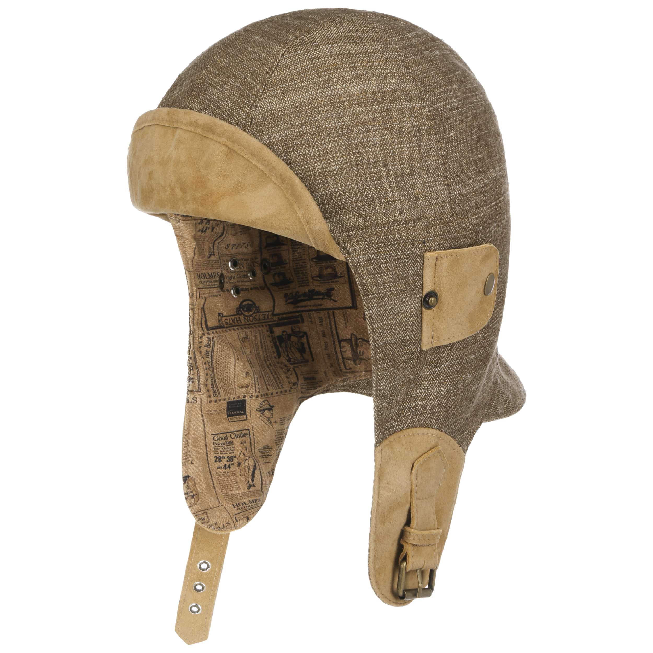 Bonnet Aviateur Convertible Herringbone by Stetson - 149,00