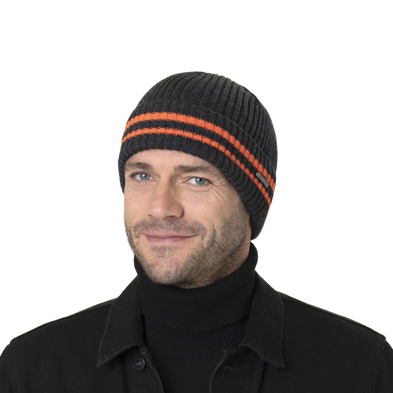 Bonnet Beanie Striped Cuff by Stetson - 45,00