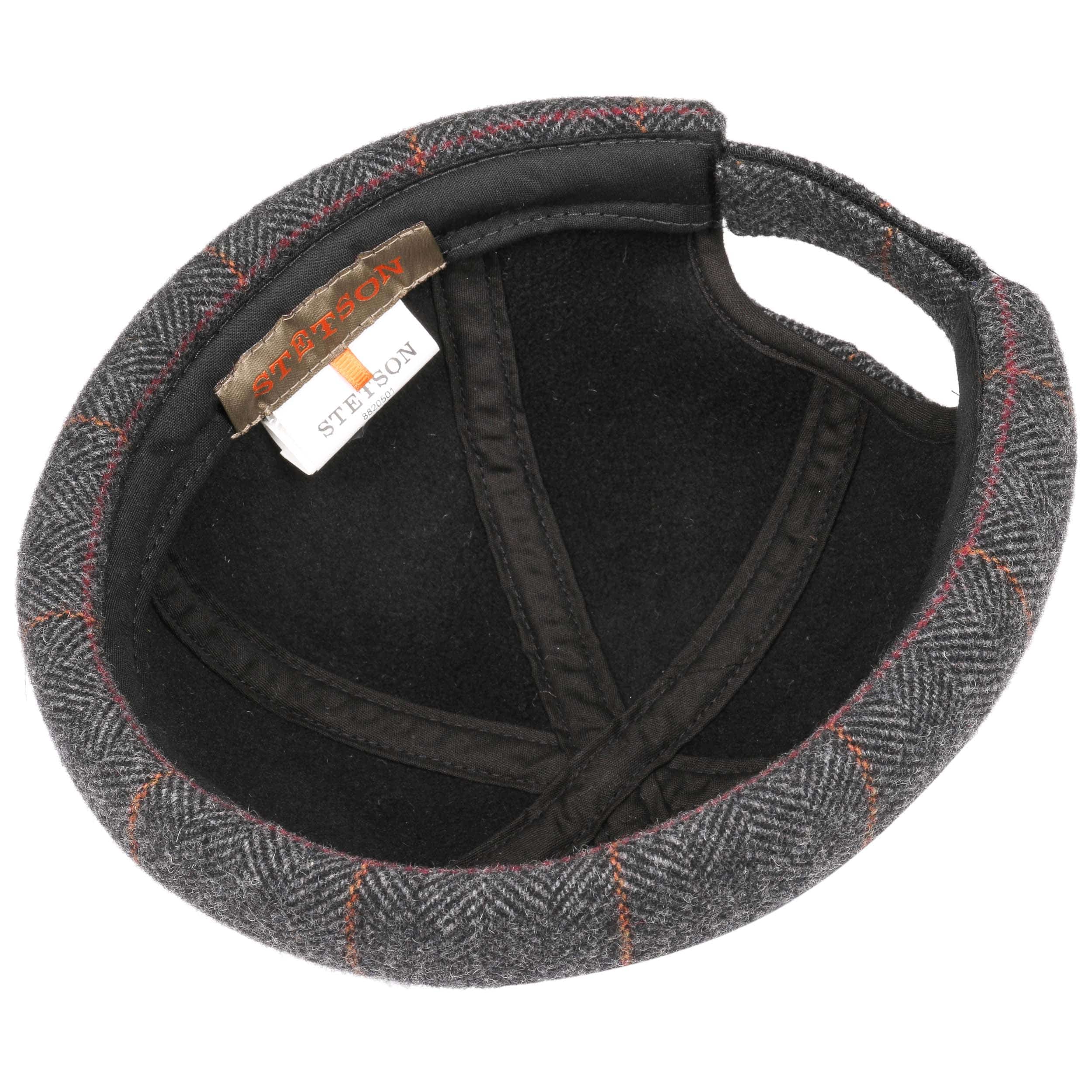 Bonnet Docker Herringbone Wool by Stetson - 49,00