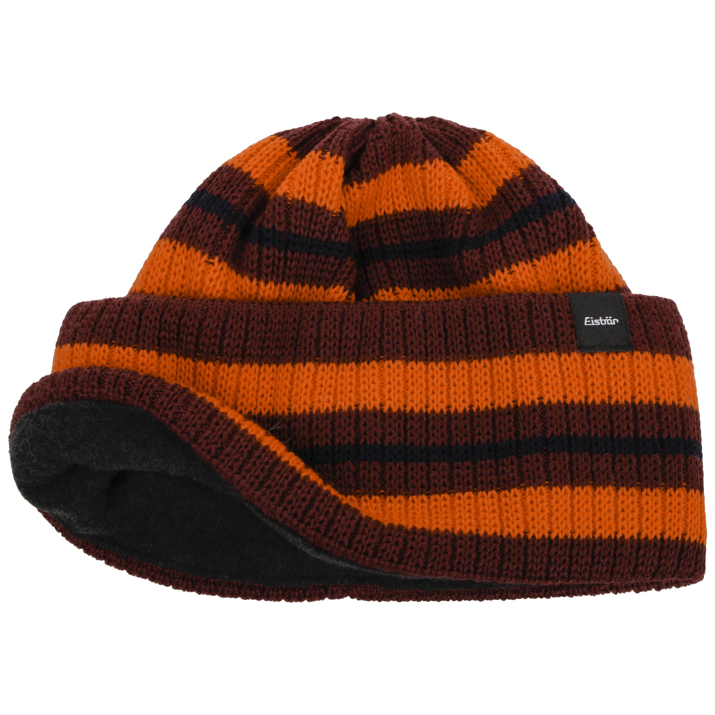 Bonnet Merino Short Stripy by Eisbär - 39,99