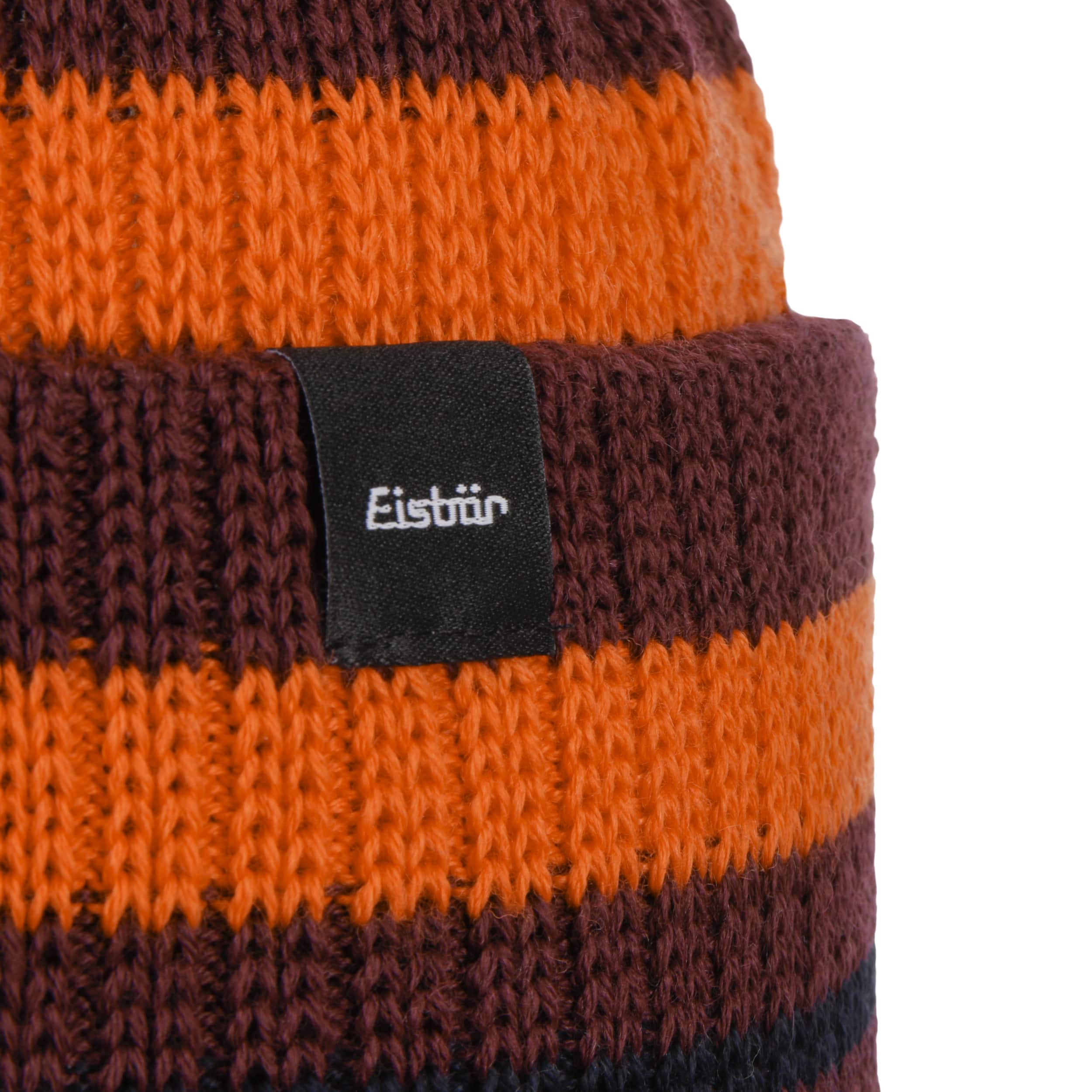 Bonnet Merino Short Stripy by Eisbär - 39,99