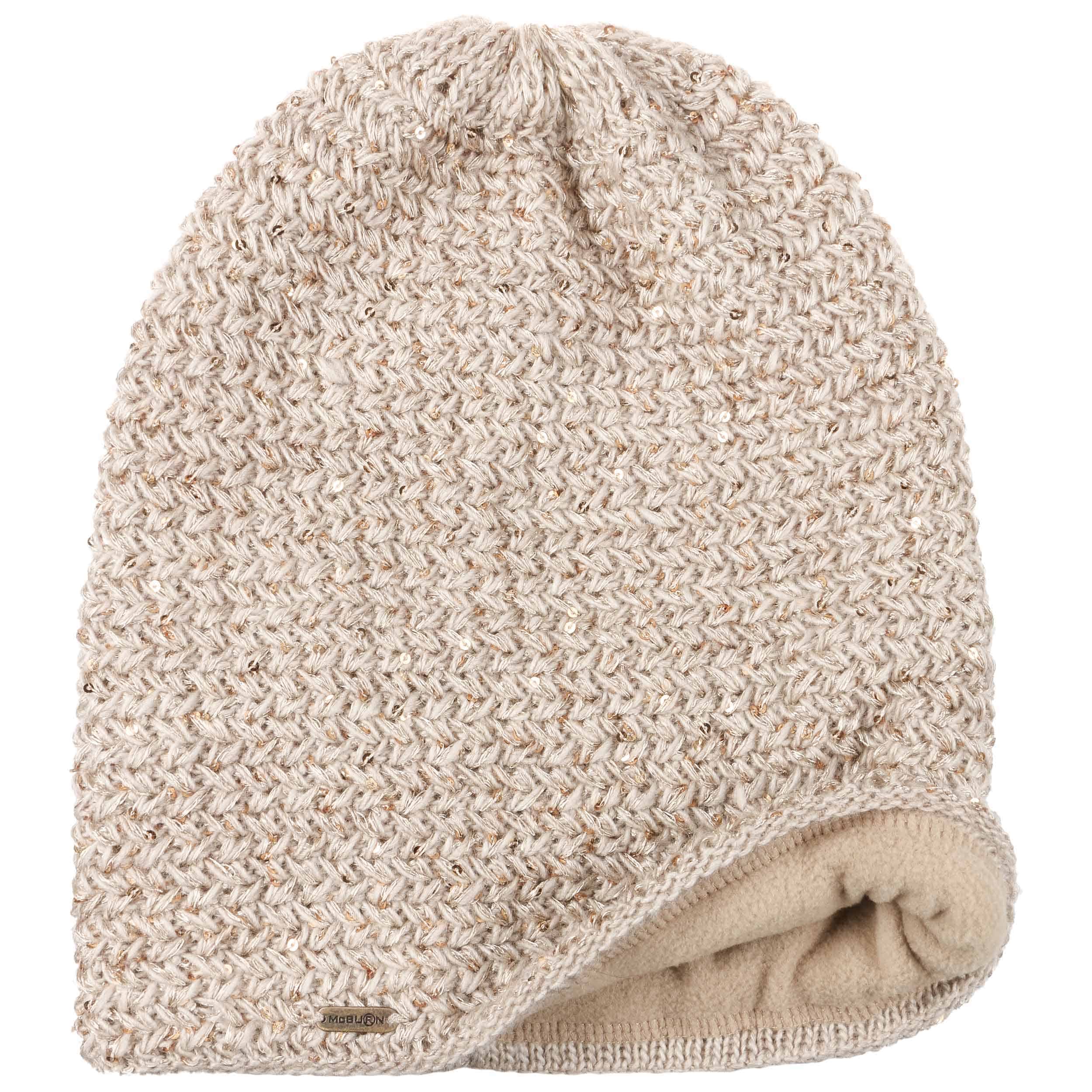 Bonnet Oversize à Paillettes by McBURN - 39,95