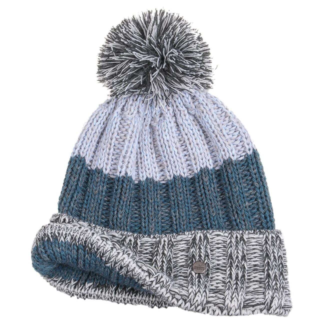 Bonnet à Pompon Tricolor by Lierys - 29,95