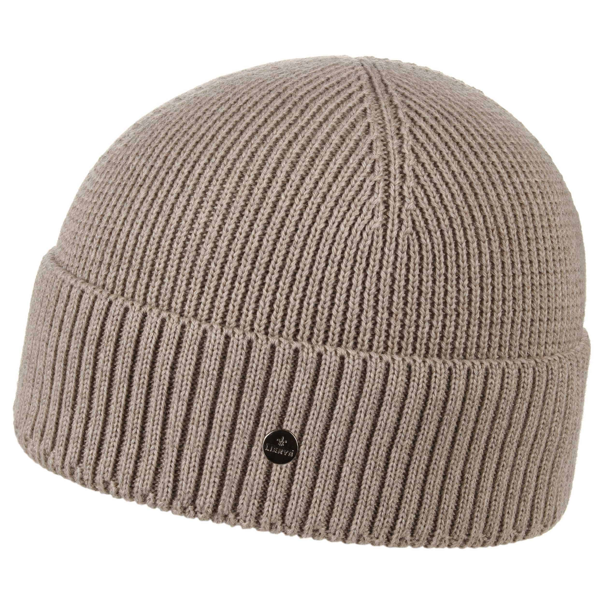 Bonnet à Revers Uni Merino by Lierys - 45,00