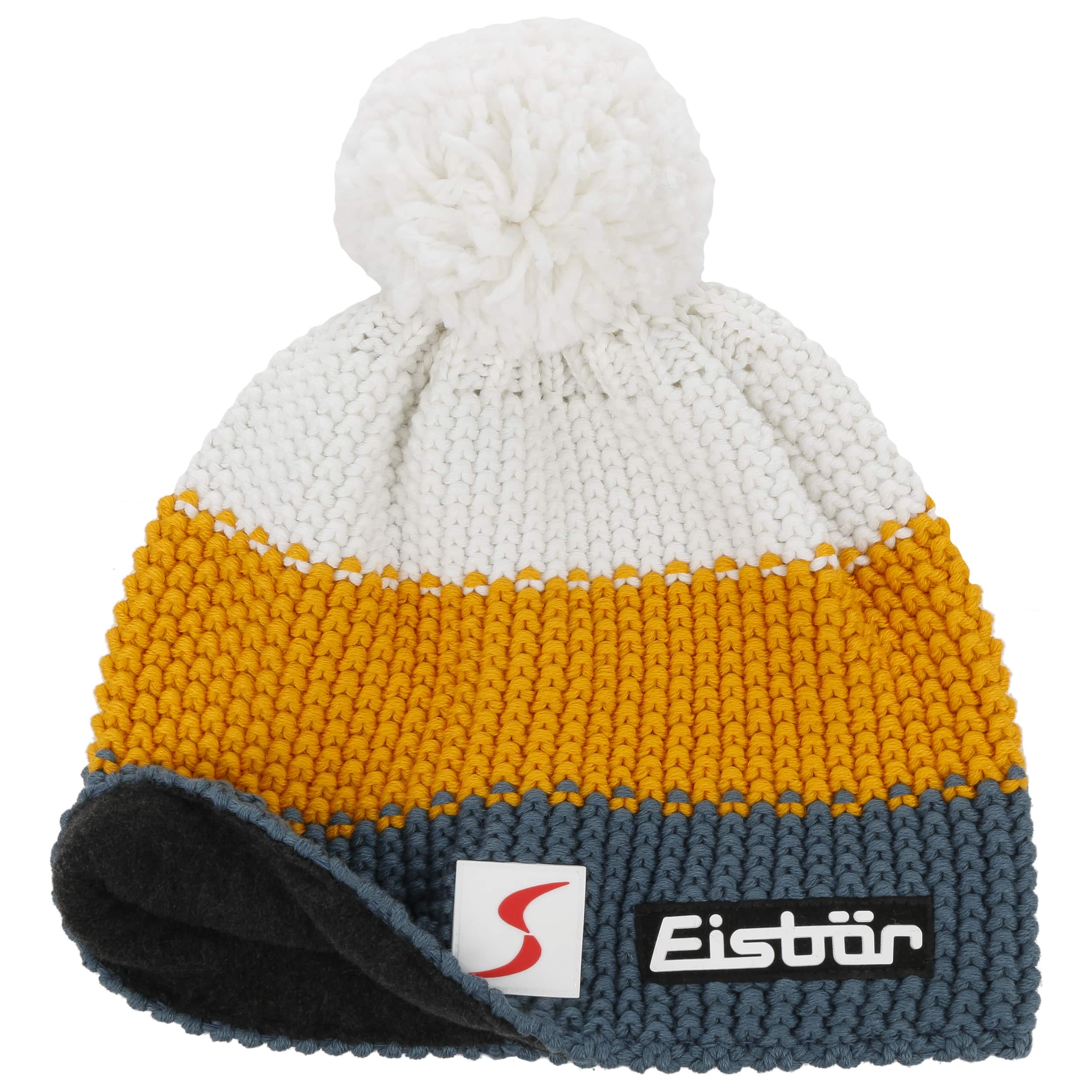 Bonnet Star Beanie à Pompon by Eisbär - CHF 57.65