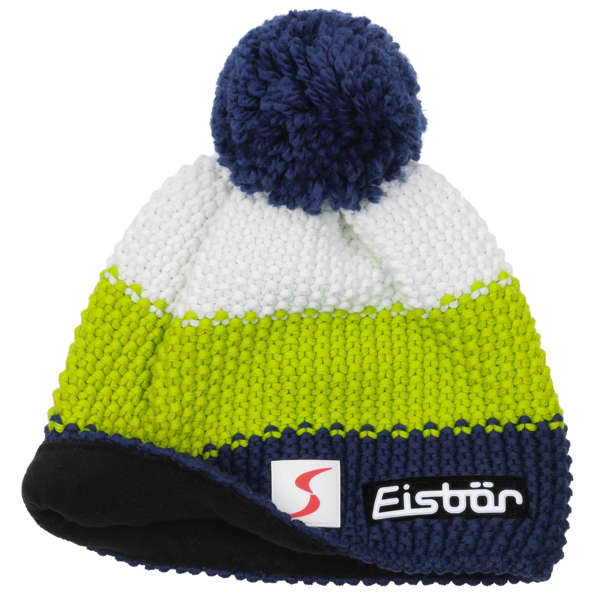 Bonnet Star Beanie à Pompon by Eisbär - CHF 57.65