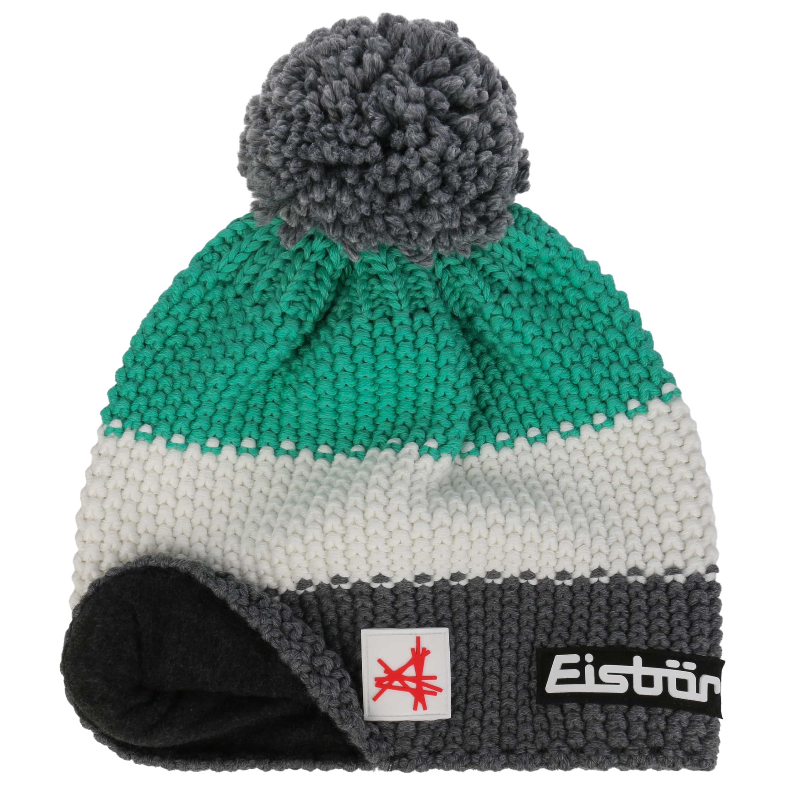 Bonnet Star Beanie à Pompon by Eisbär - CHF 57.65