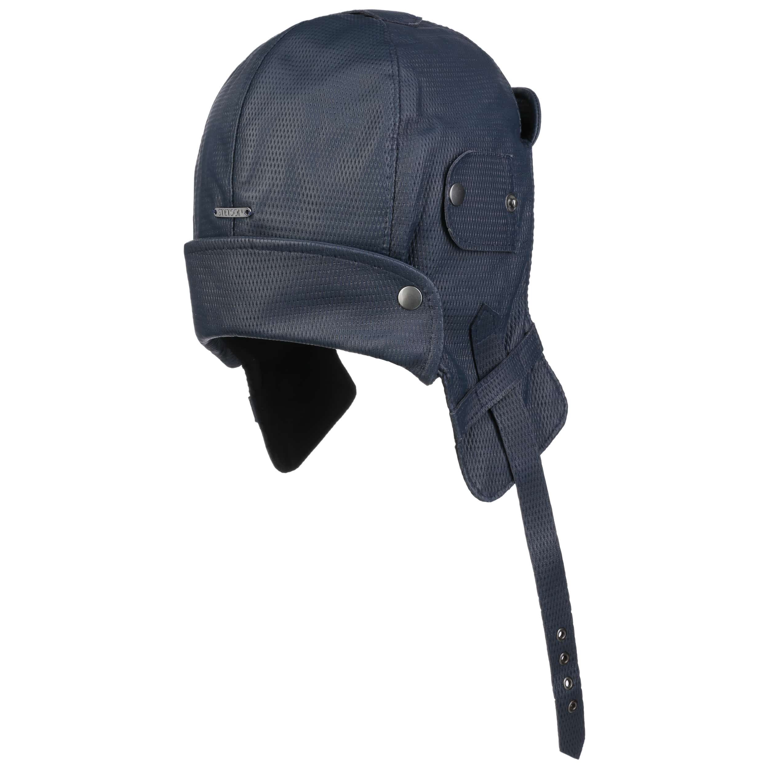Bonnet d´Aviateur en Cuir Souple by Stetson --> Chapeaux, casquettes ...