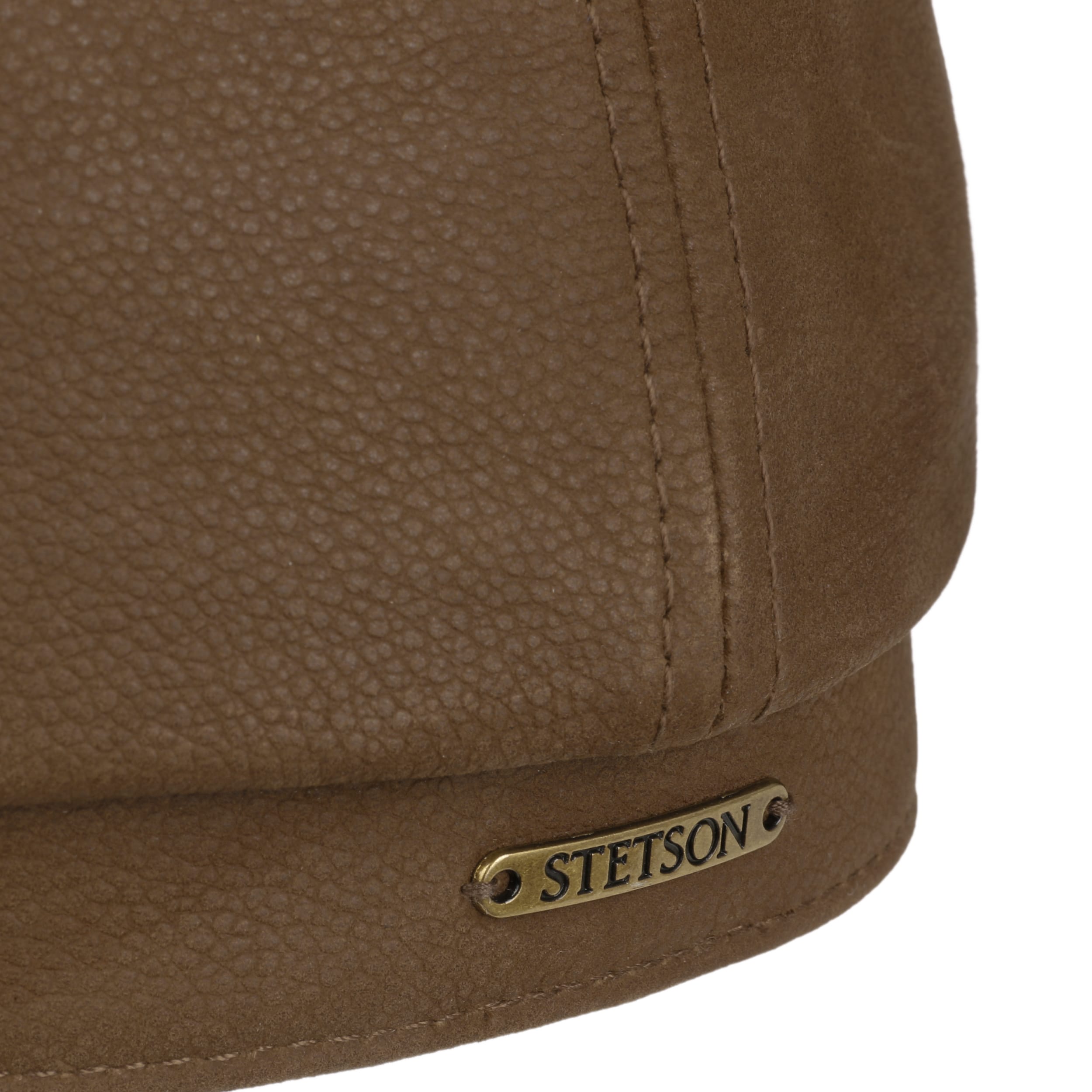 Casquette 6 Panel Calf Leather by Stetson - 169,00