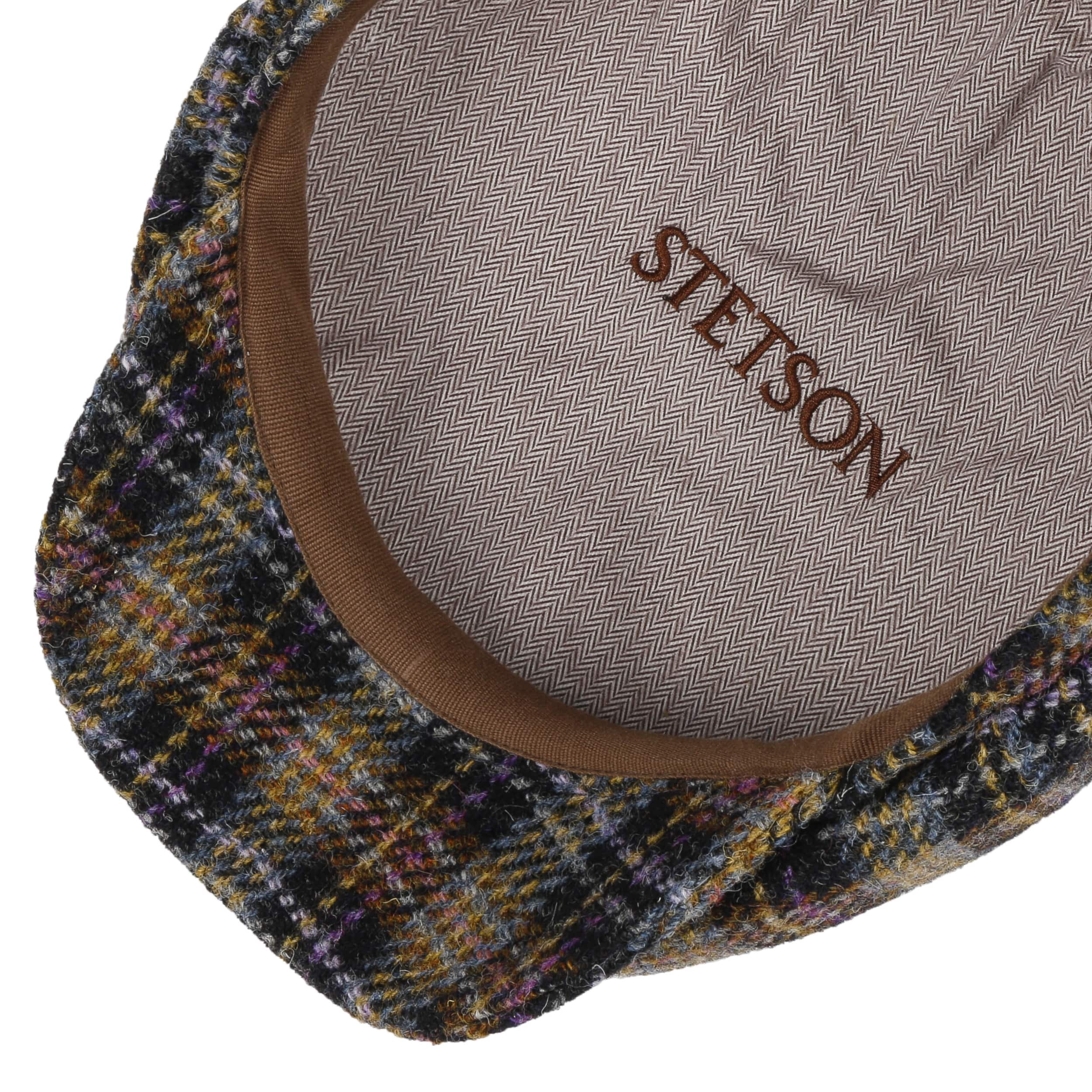 Casquette Hatteras Check Harris Tweed by Stetson - 139,00