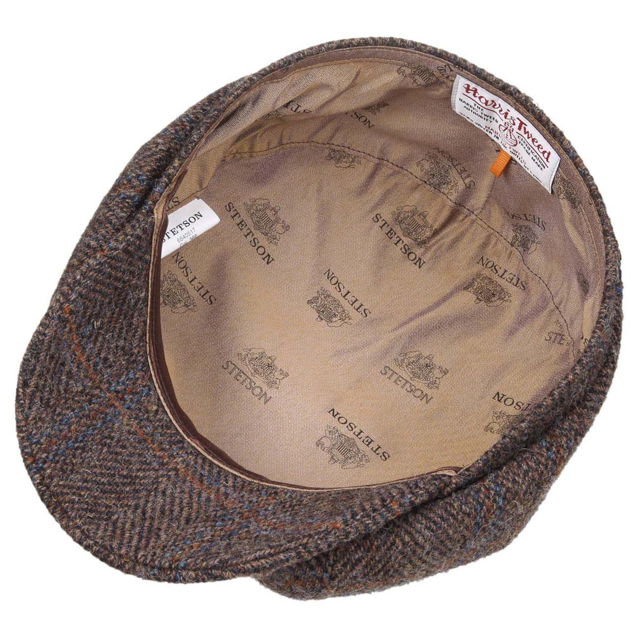 Casquette Hatteras Harris Tweed by Stetson - 69,00