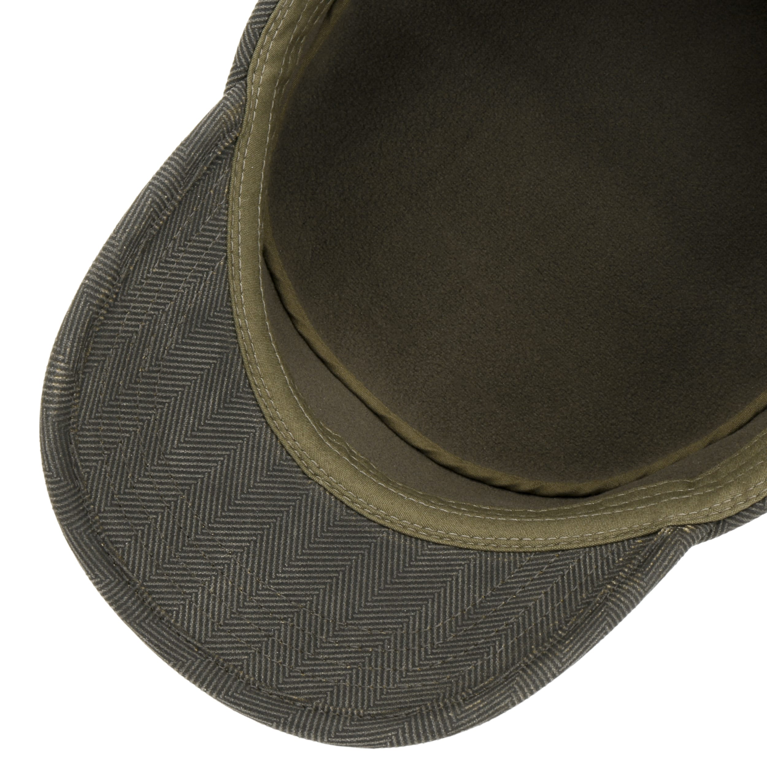 Casquette Herringbone Army by Stetson - 49,00