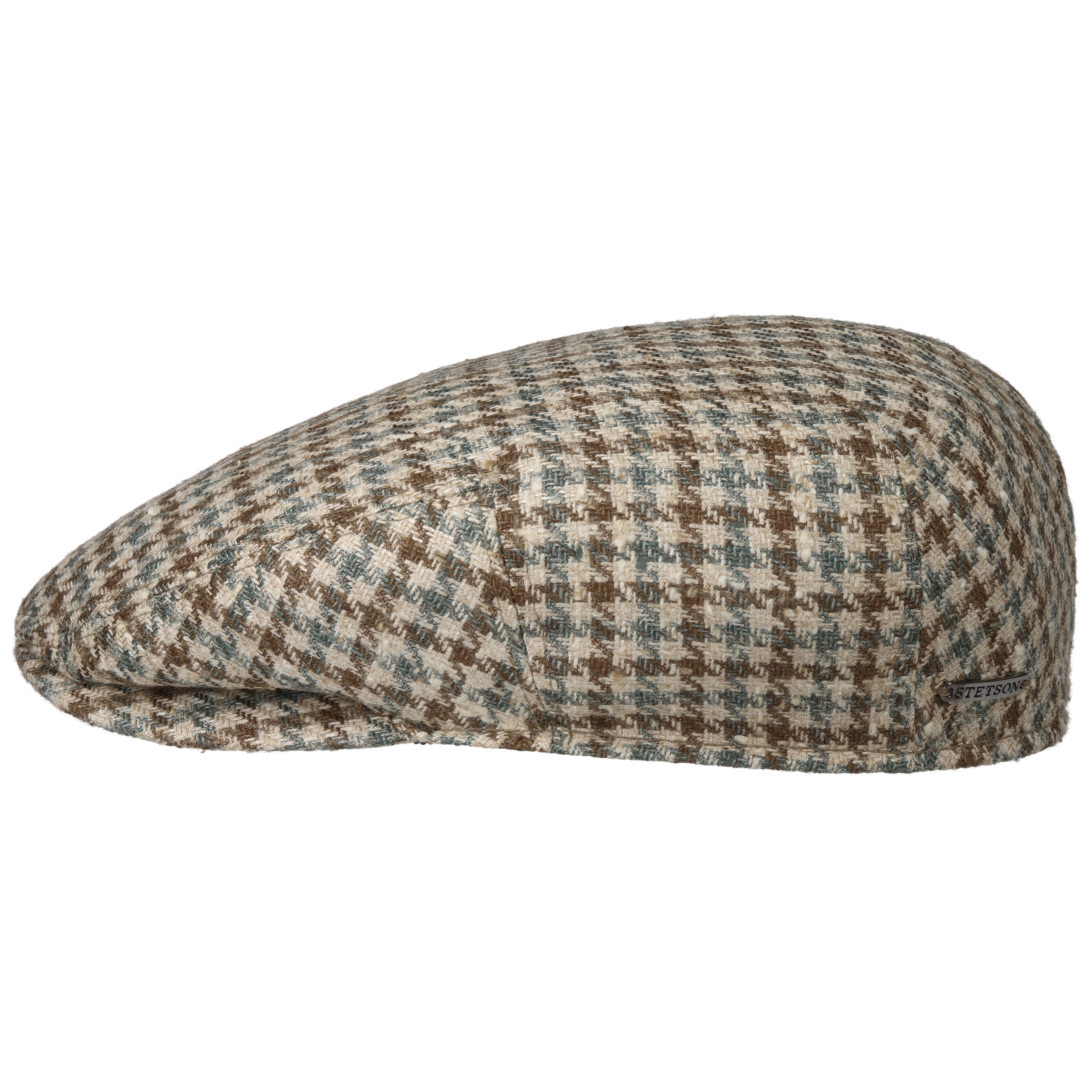 Casquette Kent Tricolour Houndstooth by Stetson - 99,00