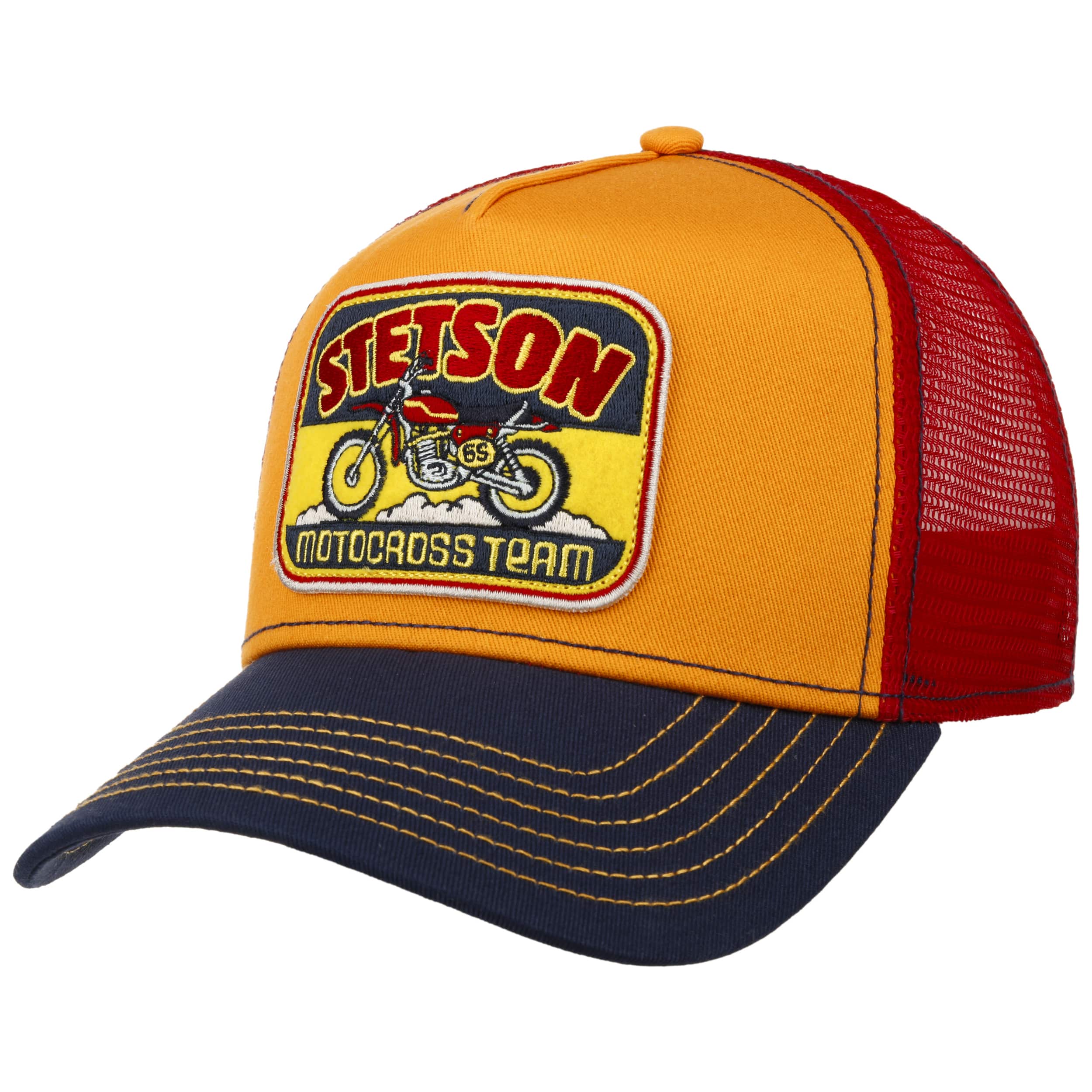 Casquette Trucker Motorcross Team by Stetson - 49,00