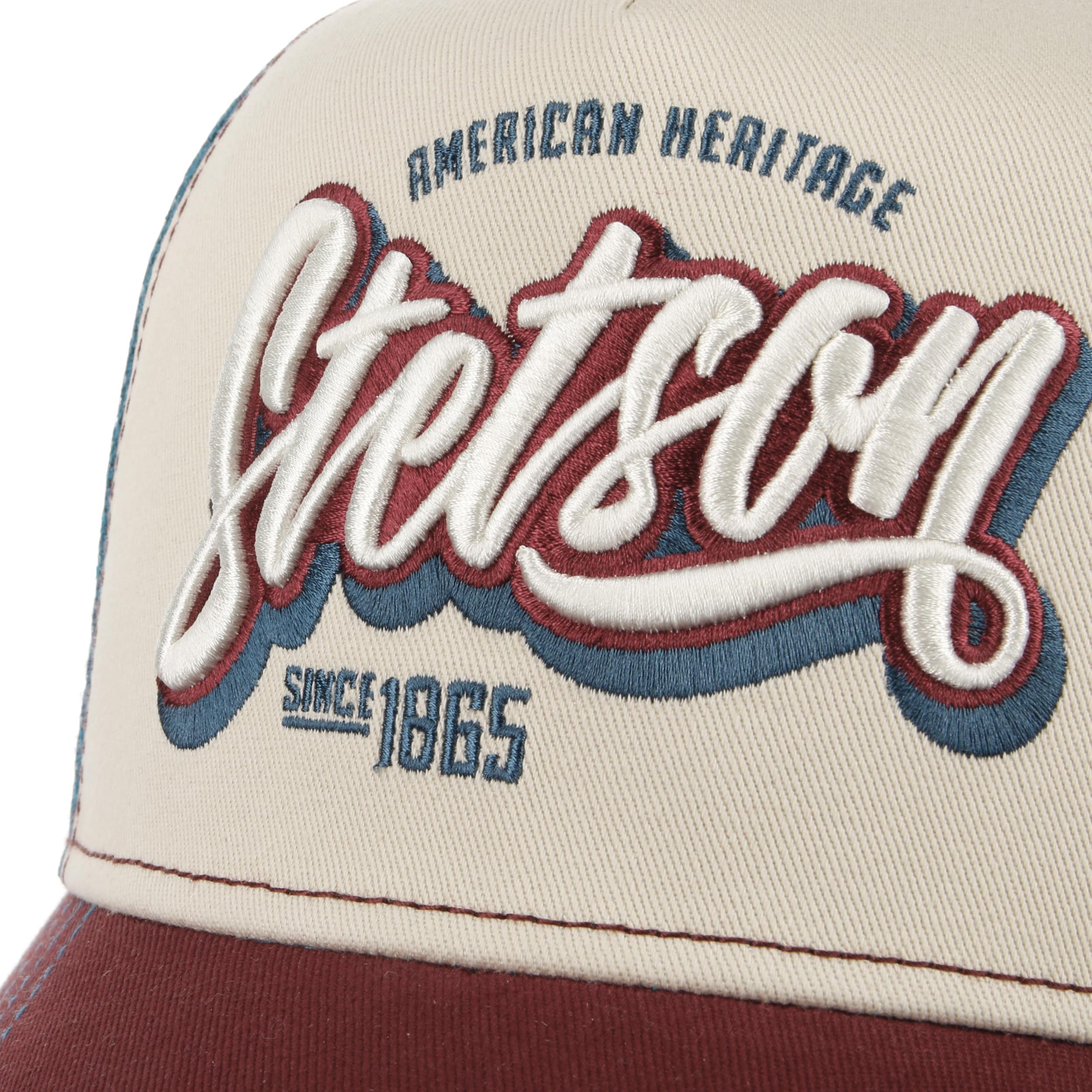 Casquette Trucker Wordmark Logo by Stetson - 49,00