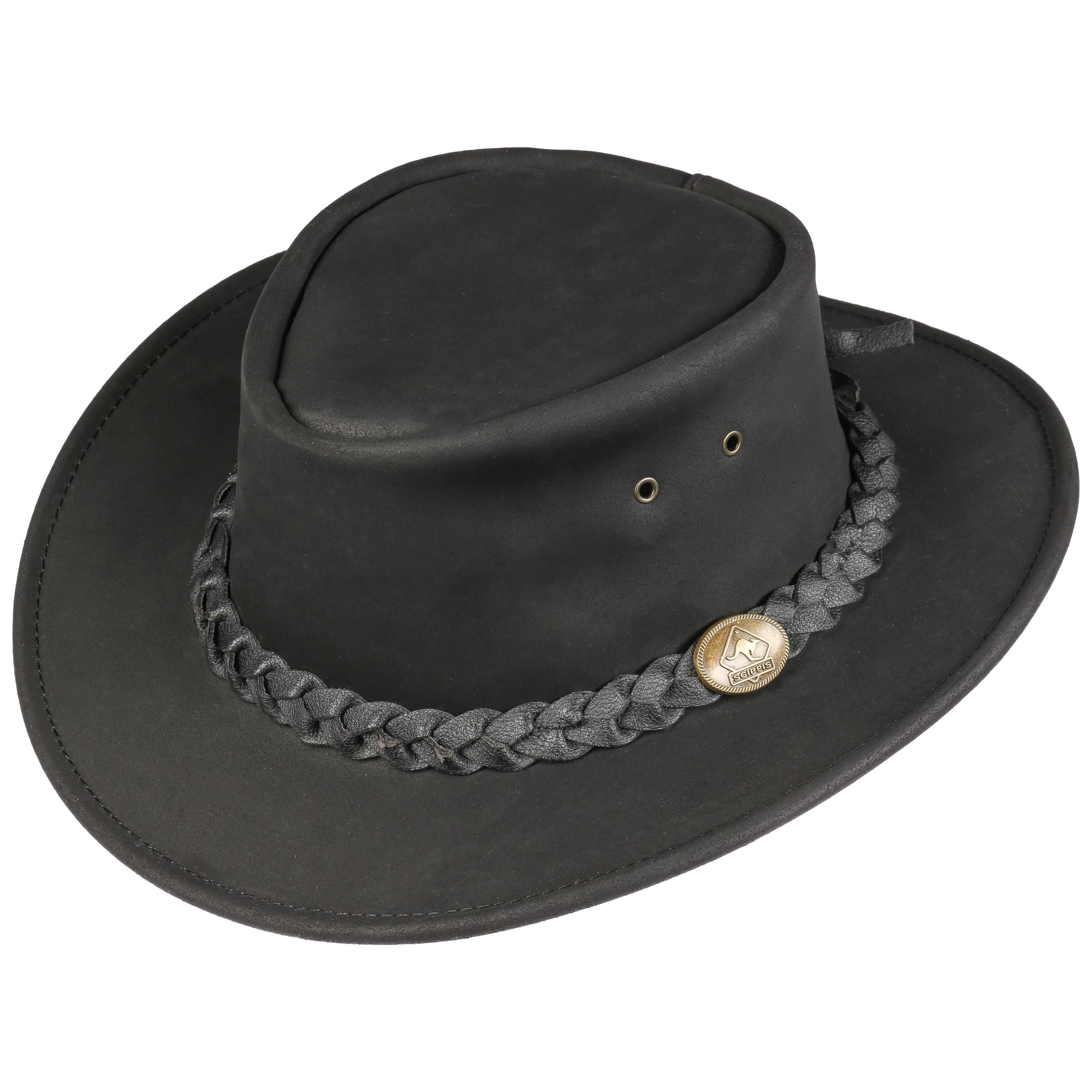 Chapeau en Cuir Bushman by Scippis - 79,99