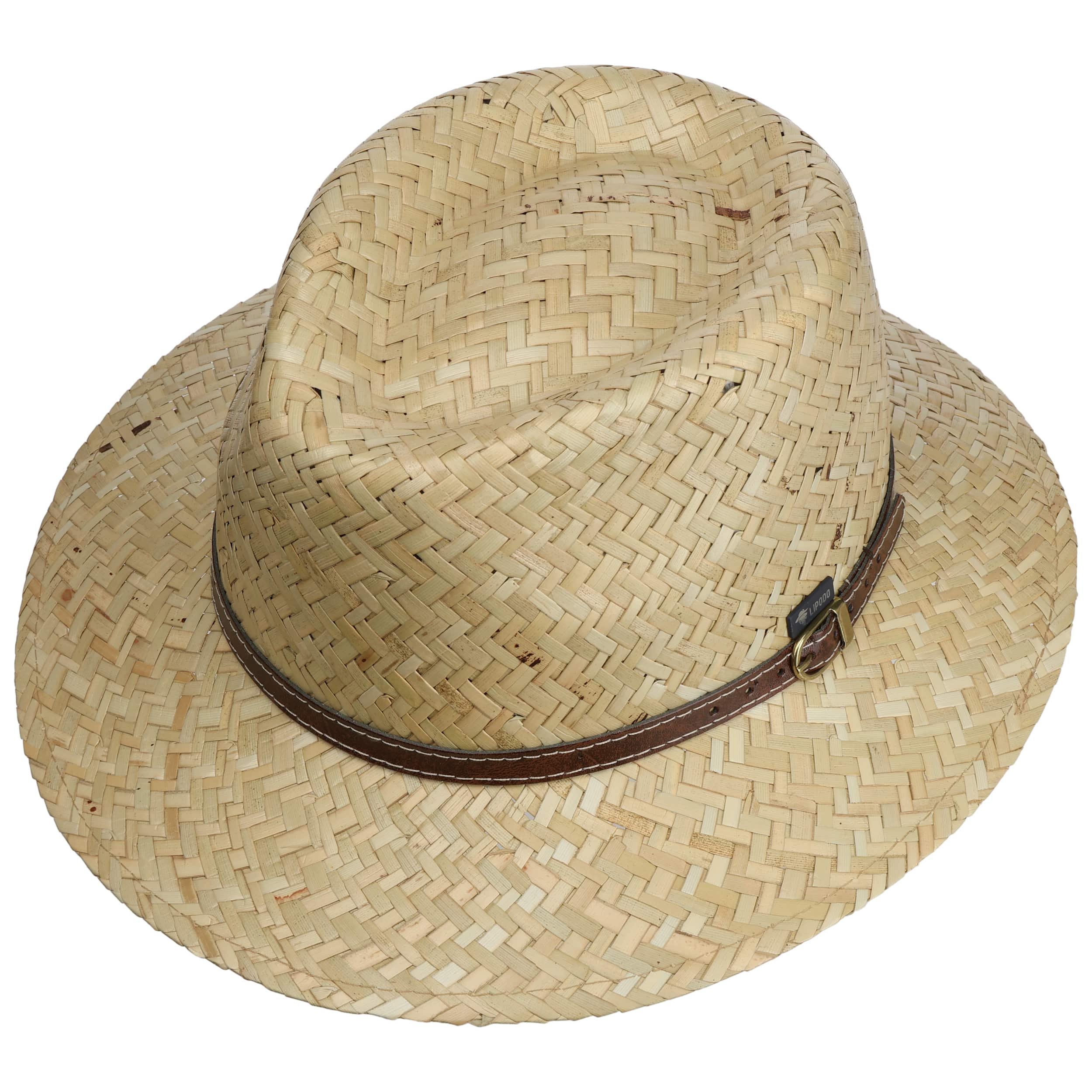 Chapeau en Paille Luke Traveller by Lipodo --> Chapeaux, casquettes ...