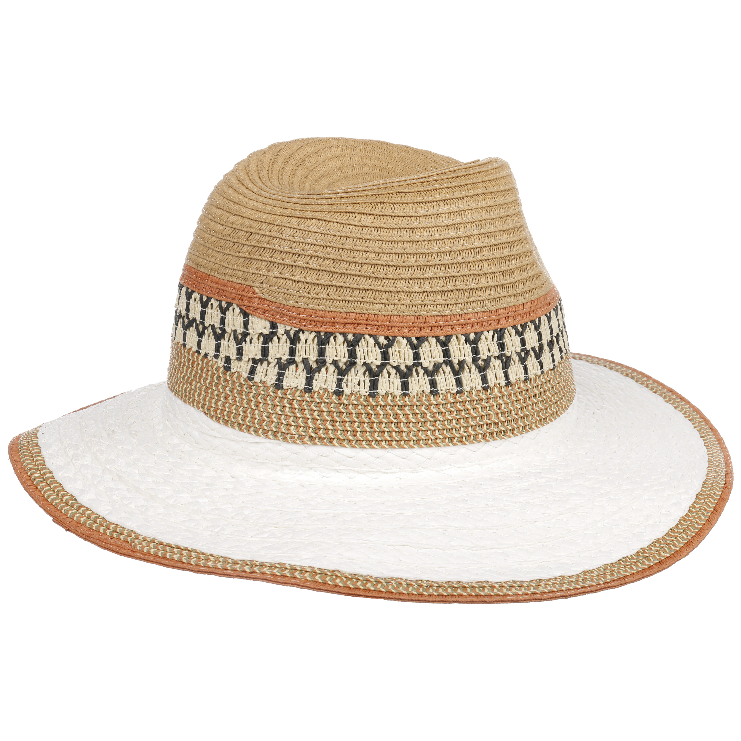Chapeau en Paille Pattern-Mix Traveller by Tamaris - 24,95