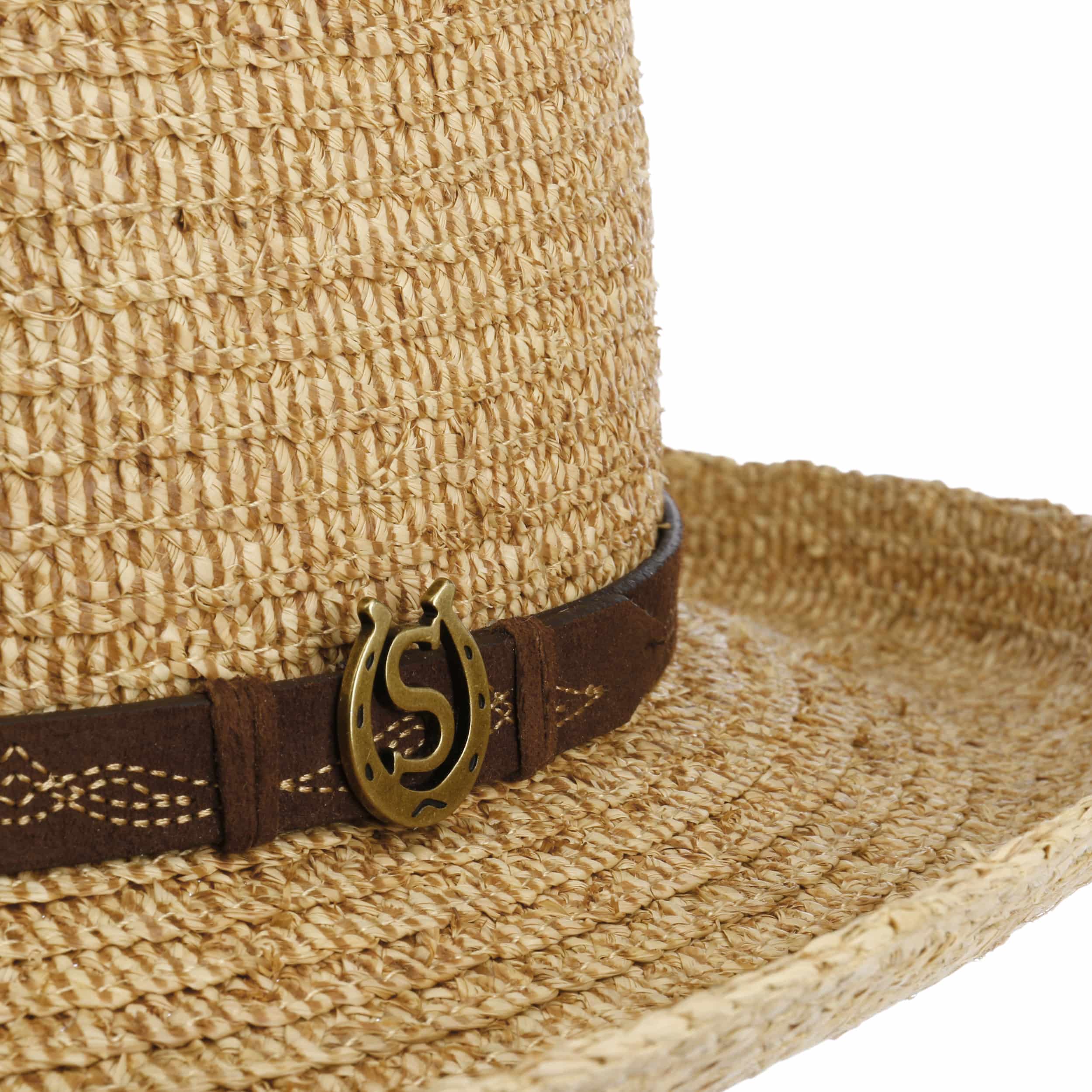 Chapeau en Paille Western Fedora by Stetson - 139,00
