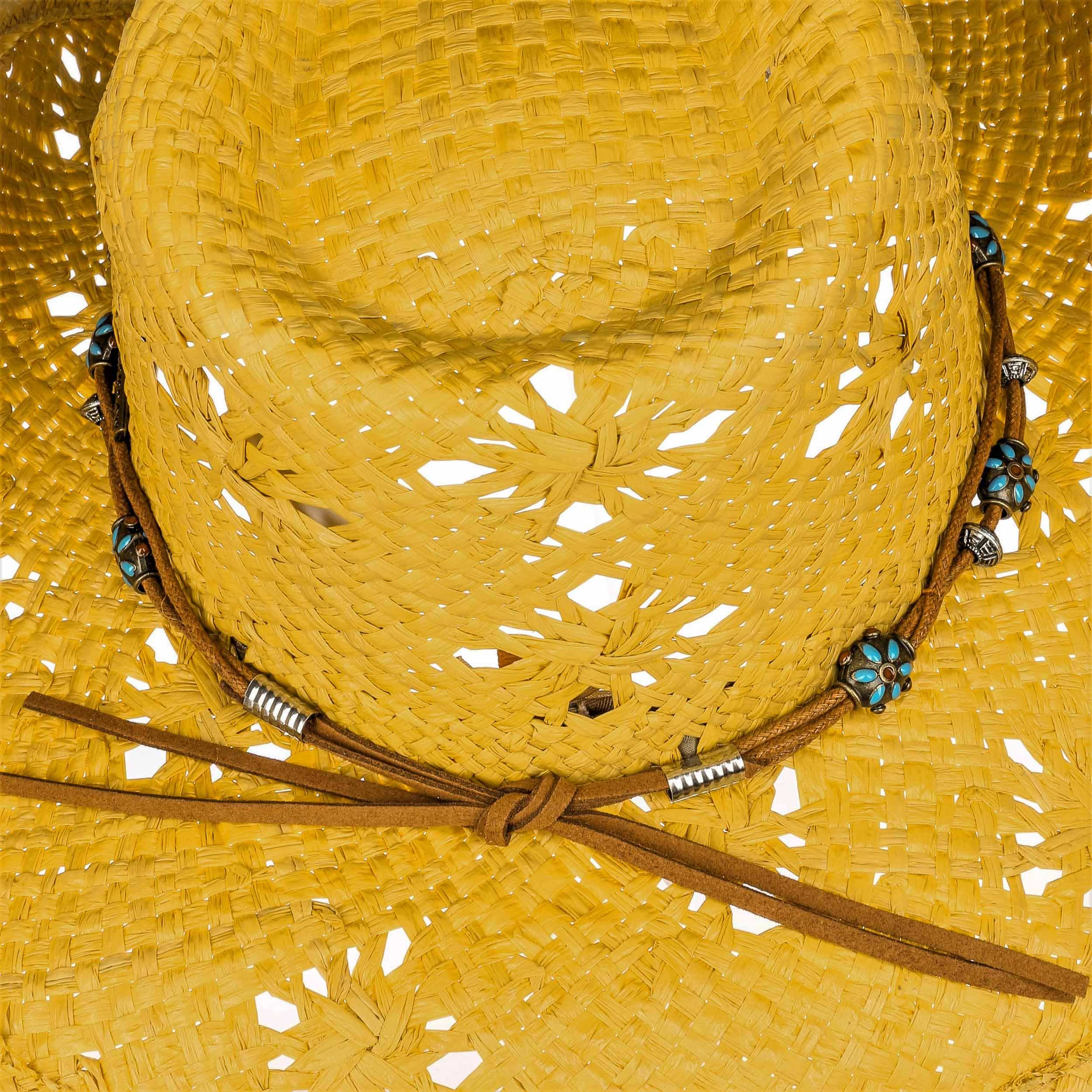 Chapeau en Paille Western Raphia by Stetson - 59,00