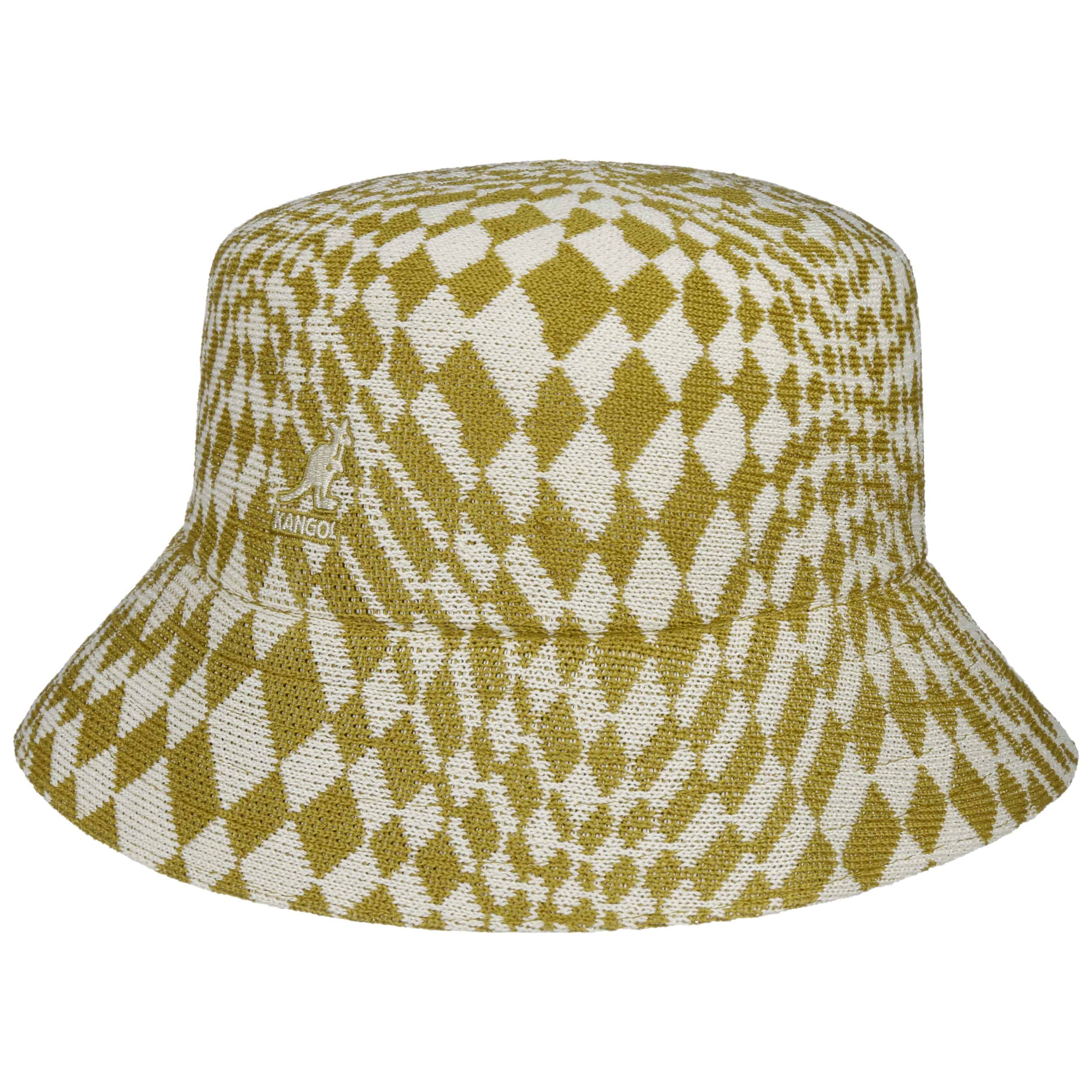Chapeau en Tissu Warped Check Bucket by Kangol --> Chapeaux, casquettes ...