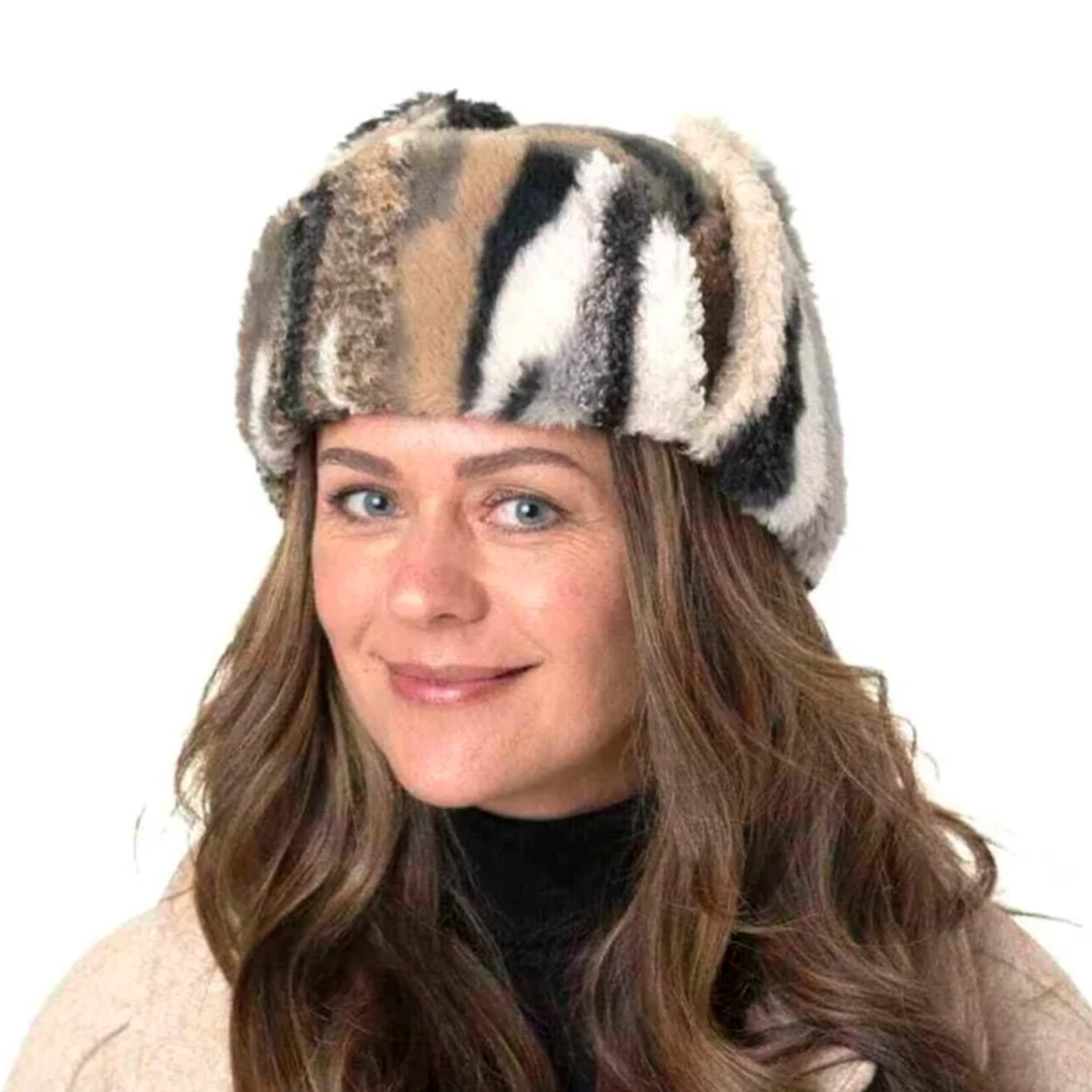 Chapka Multicolour Teddy Fur by Seeberger - 59,95