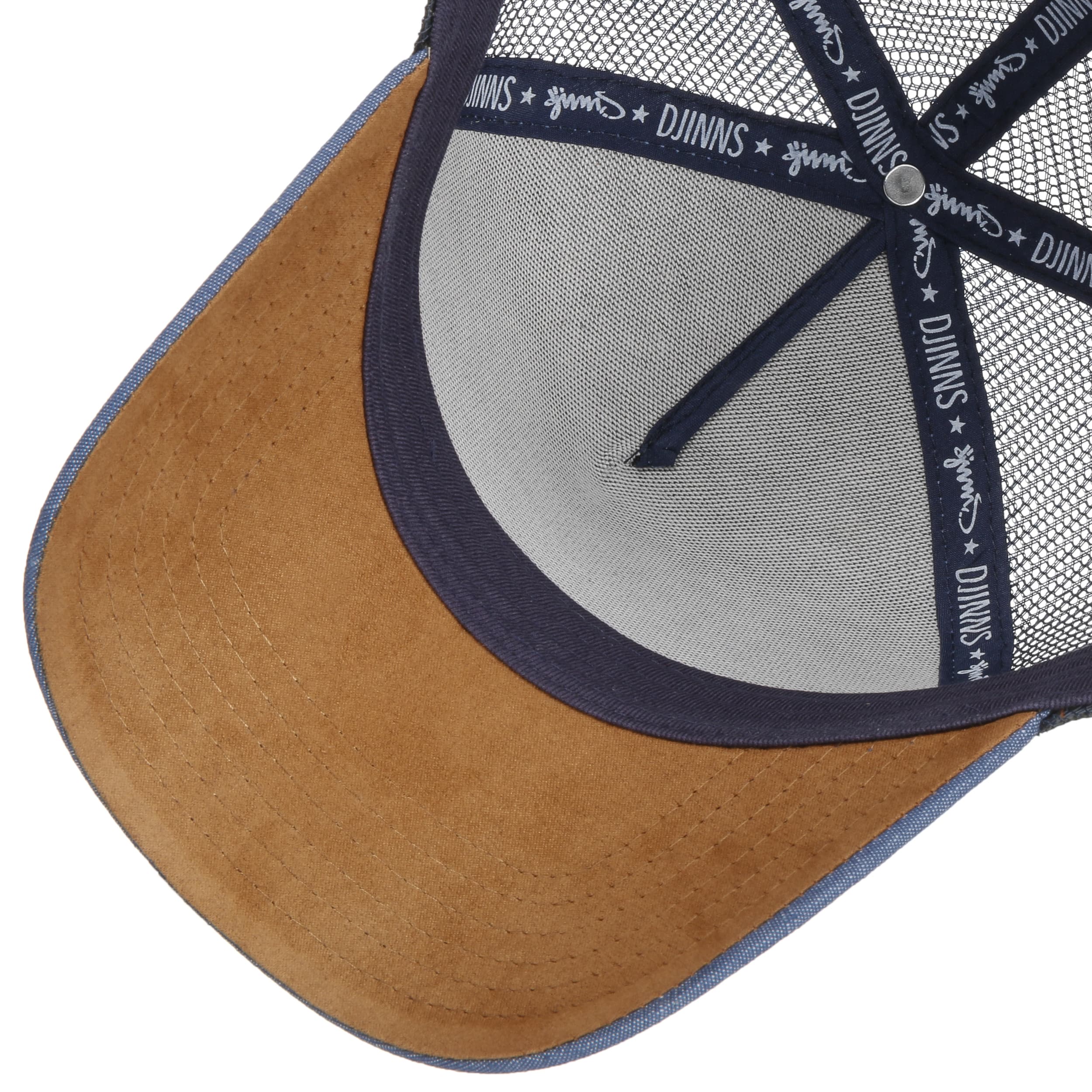 Linen Snapback Mesh Cap by Djinns - 24,99